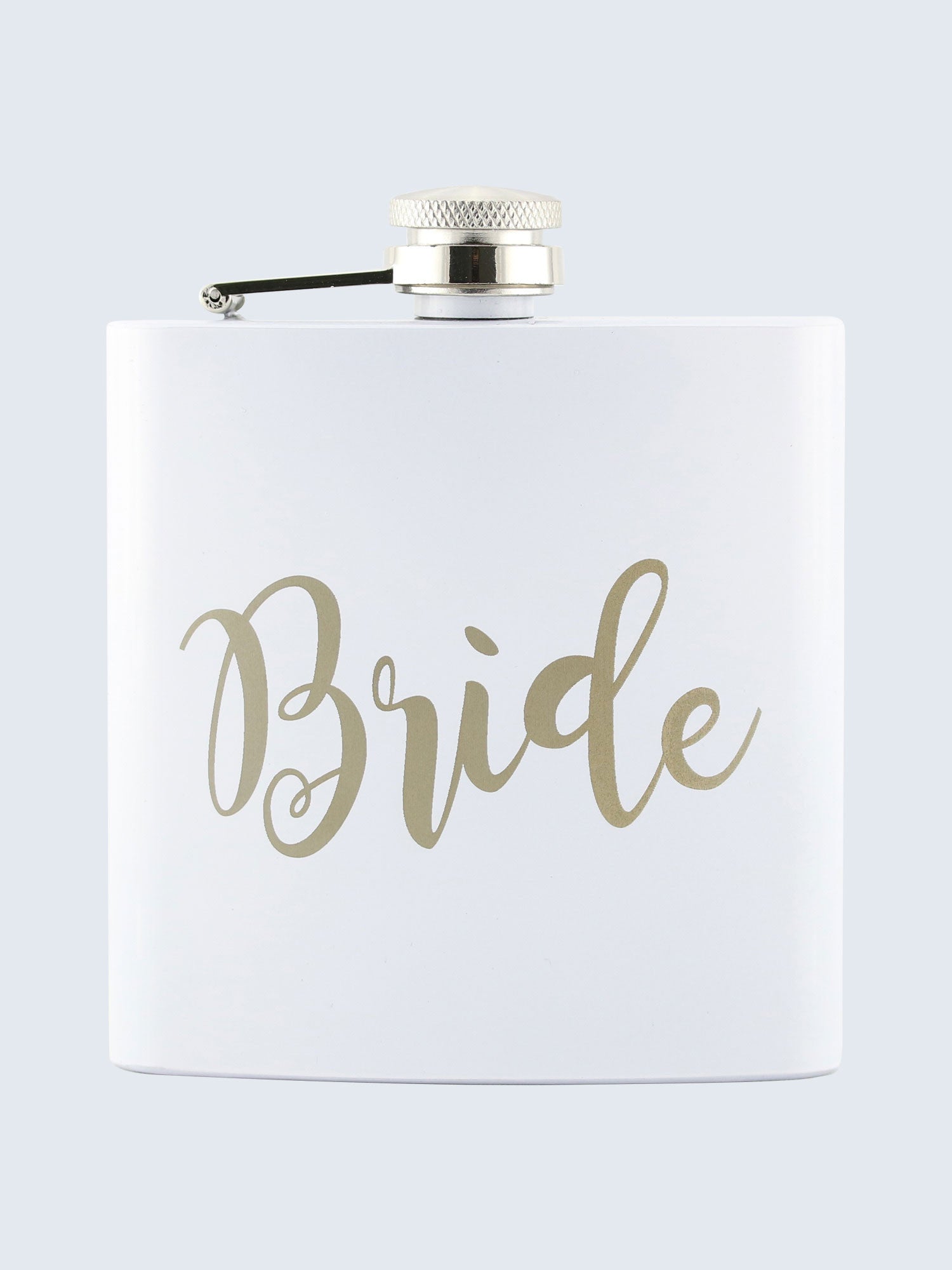 Bride Wedding Gift Laser Engraved Stainless Steel Hip Flask – LaserMade