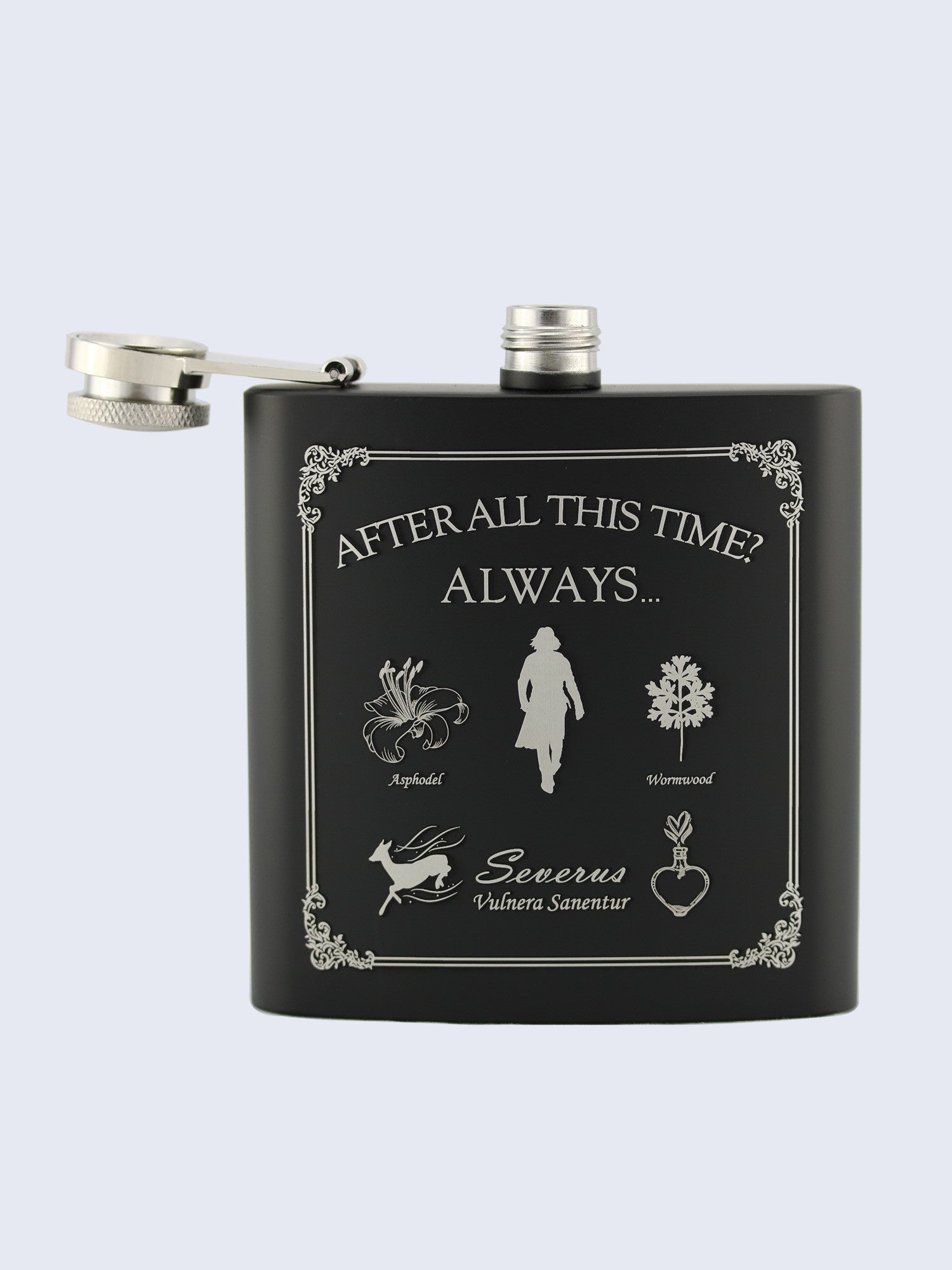 Severus Snape Harry Potter Inspired Laser Engraved Hip Flask – LaserMade